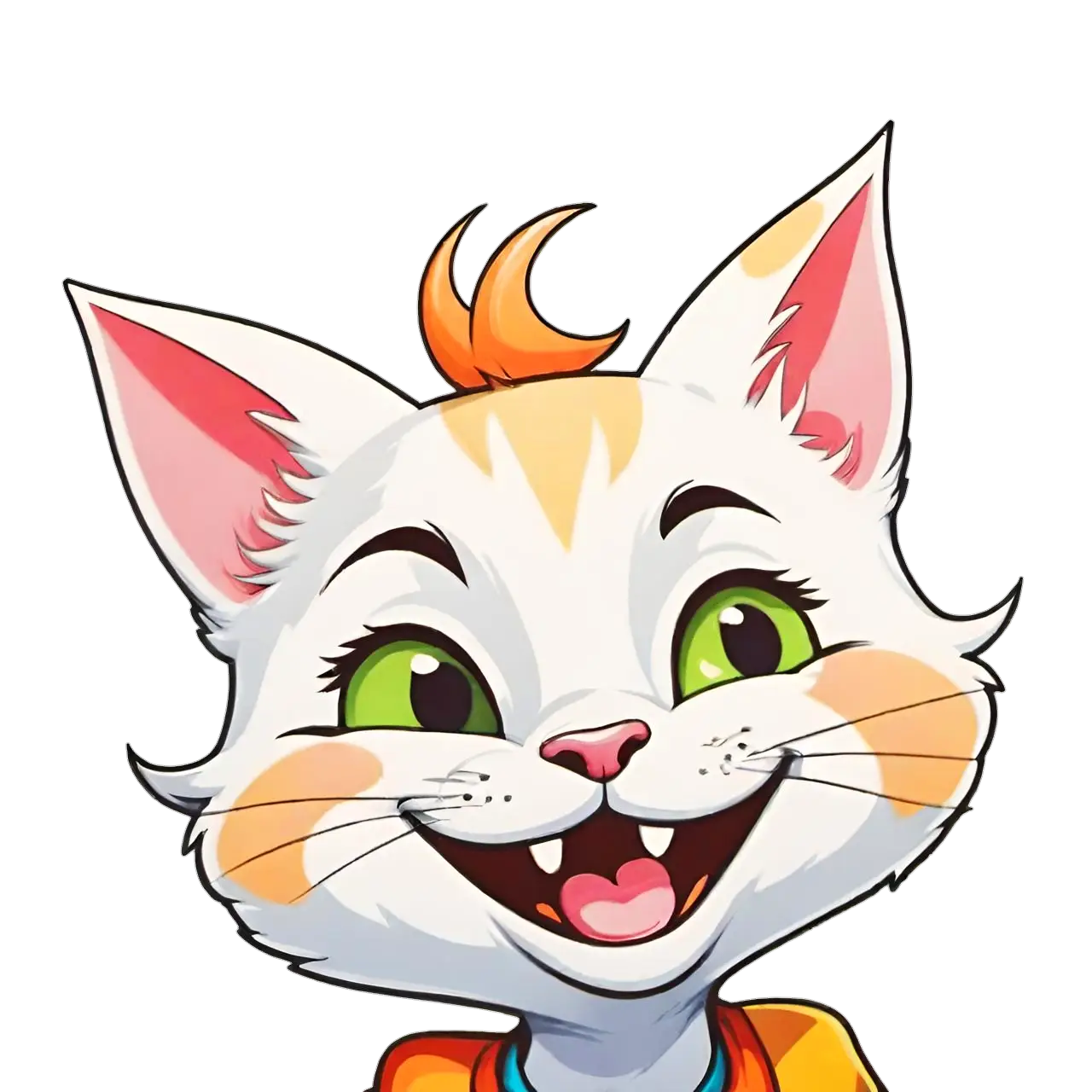 Katzen Sport-Kollektion: Witzige Comic-Designs auf Kleidung & Accessoi ...